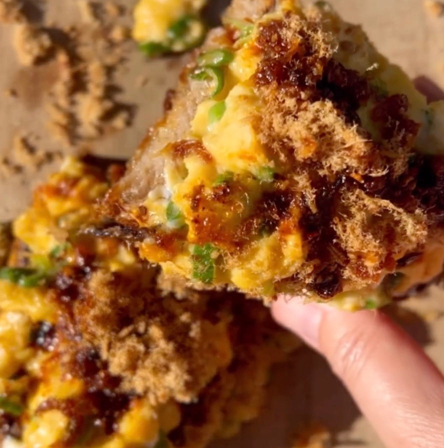 Taiwanese Breakfast Inspired Savory Toast – FLY BY JING